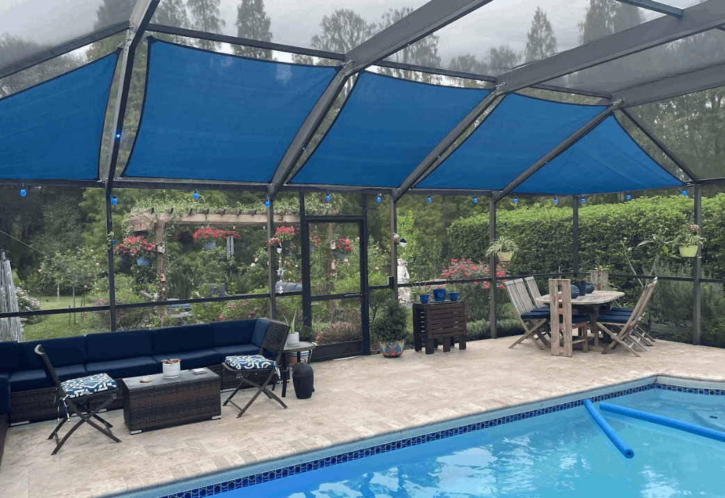 Florida Pool Curtains | 407-421-9936 | Custom Outdoor Shades